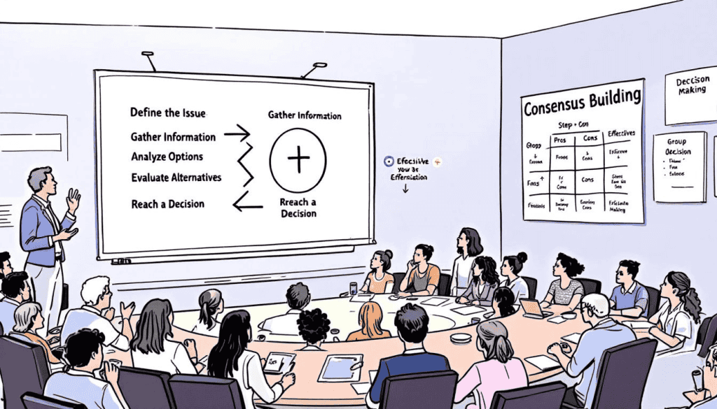 Effective Consensus Decision-Making Steps for Collaborative Success